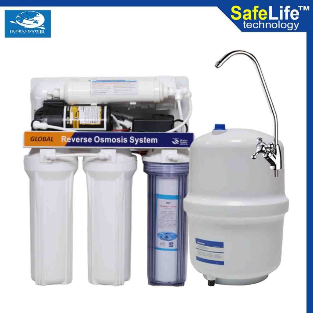Global GRO5-75C RO Water Purifier - Safe Life Technology