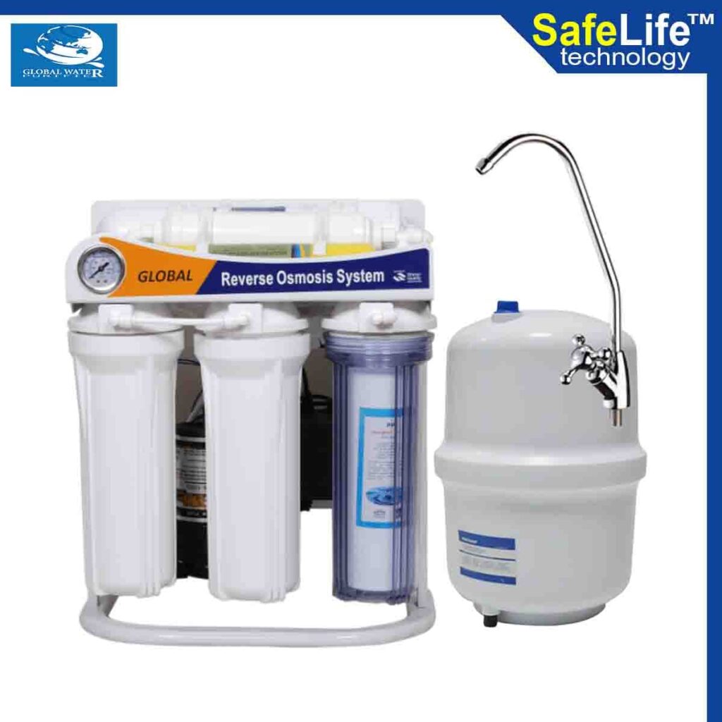 Global GRO6S-100 Six Stage RO Water Purifier - Safe Life Technology