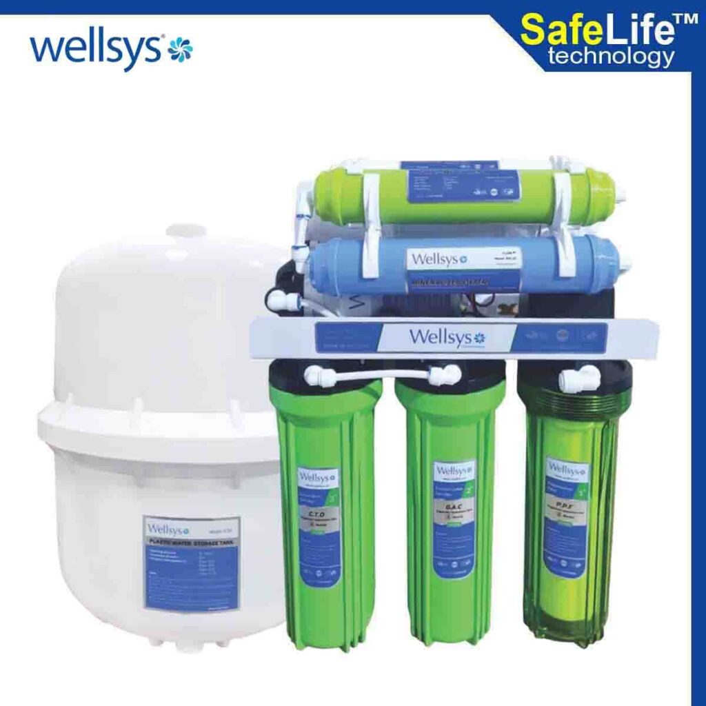 Find Wellsys RO-100G 7Stages RO Water Purifier at Lower Price.
